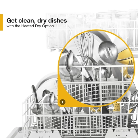 Whirlpool 3 Cycle Black Portable Dishwasher at Menards