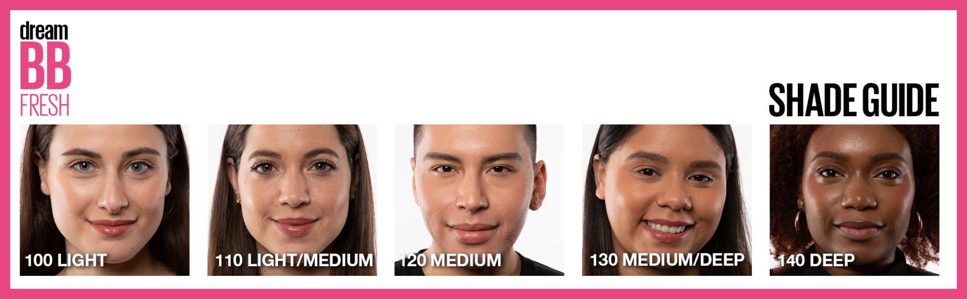 Maybelline - Medium/Deep Dream Fresh BB Cream 8-In-1 Skin Perfector ...