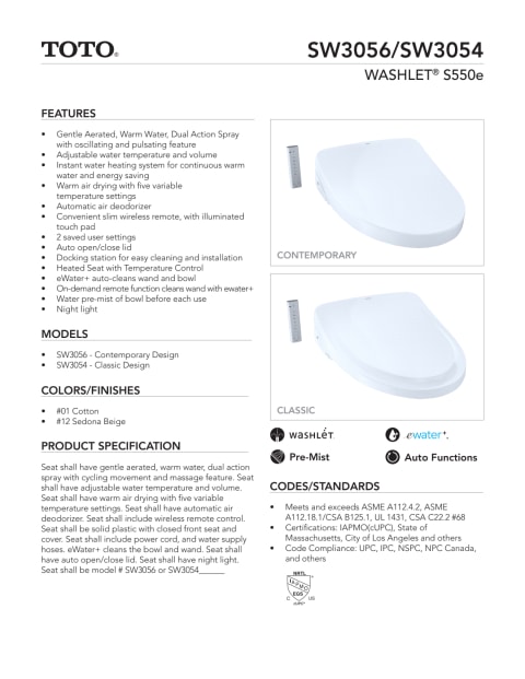 Toto Washlet Manual _ Toto ウォシュレット 一覧表 – UROTAM