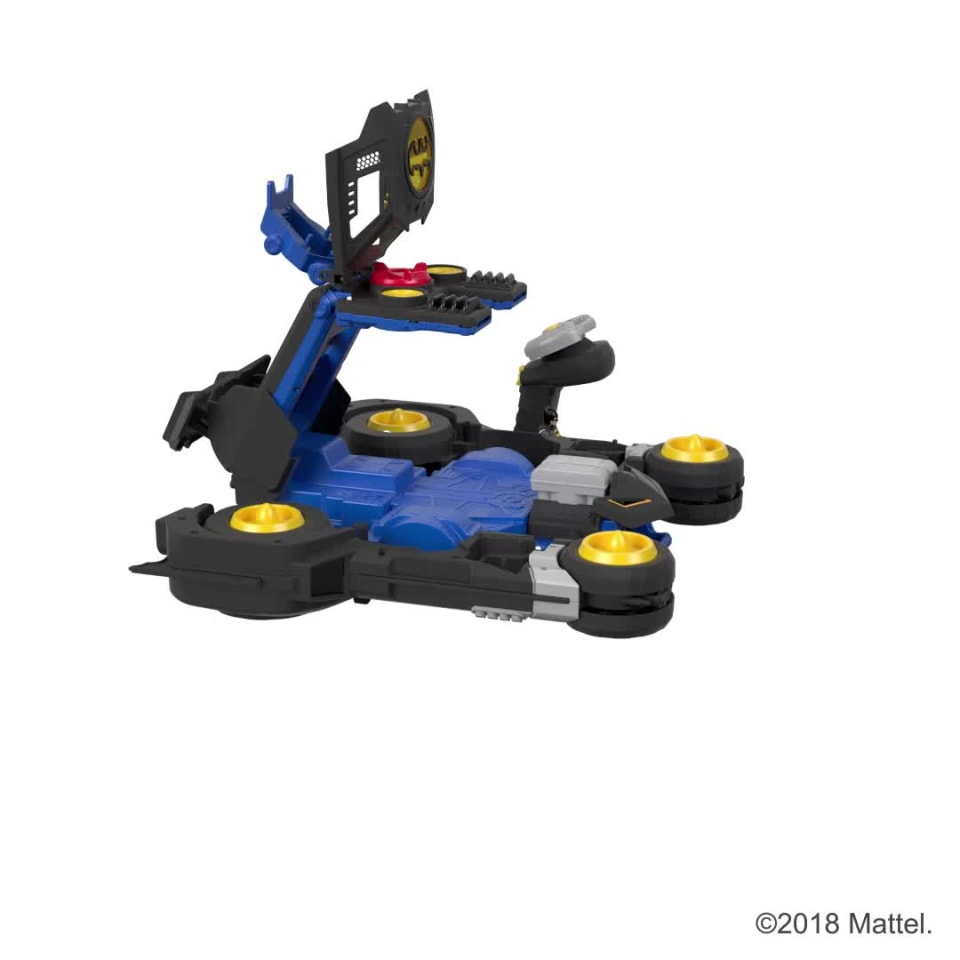 Imaginext DC Super Friends Transforming Batmobile Battery-Powered RC ...