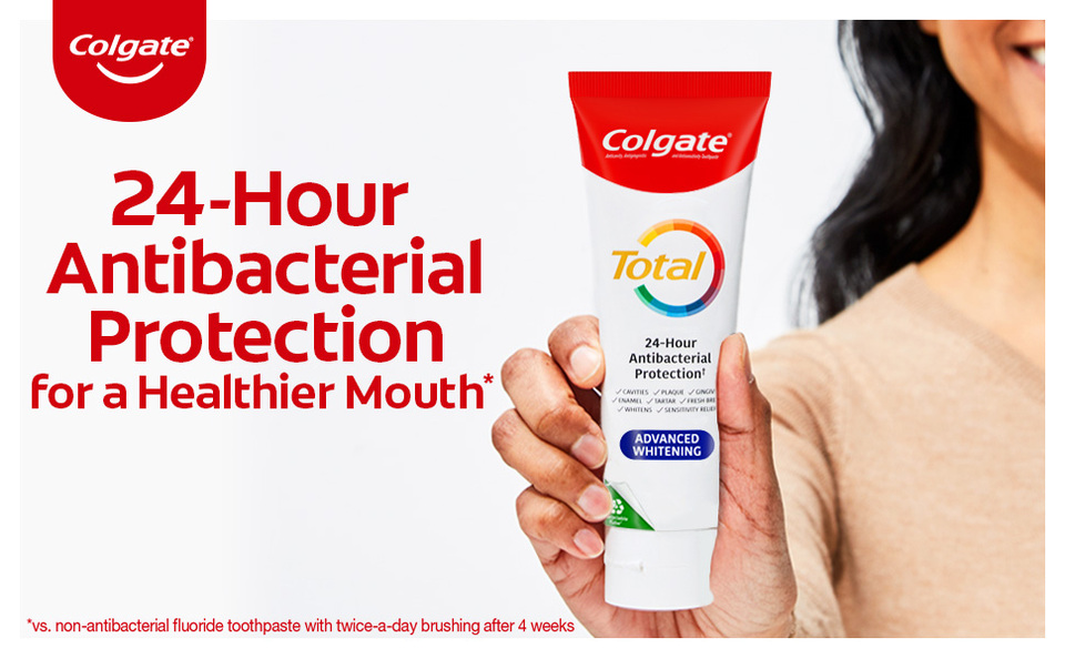 Colgate Total Advanced Whitening Toothpaste, 6.4 Oz