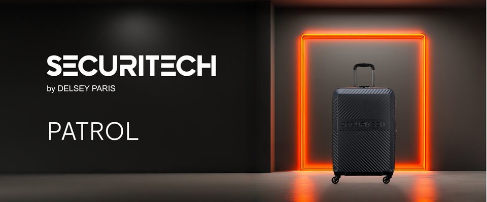 Securitech by Delsey, Patrol 27" Medium Checked Hardside Spinner ...