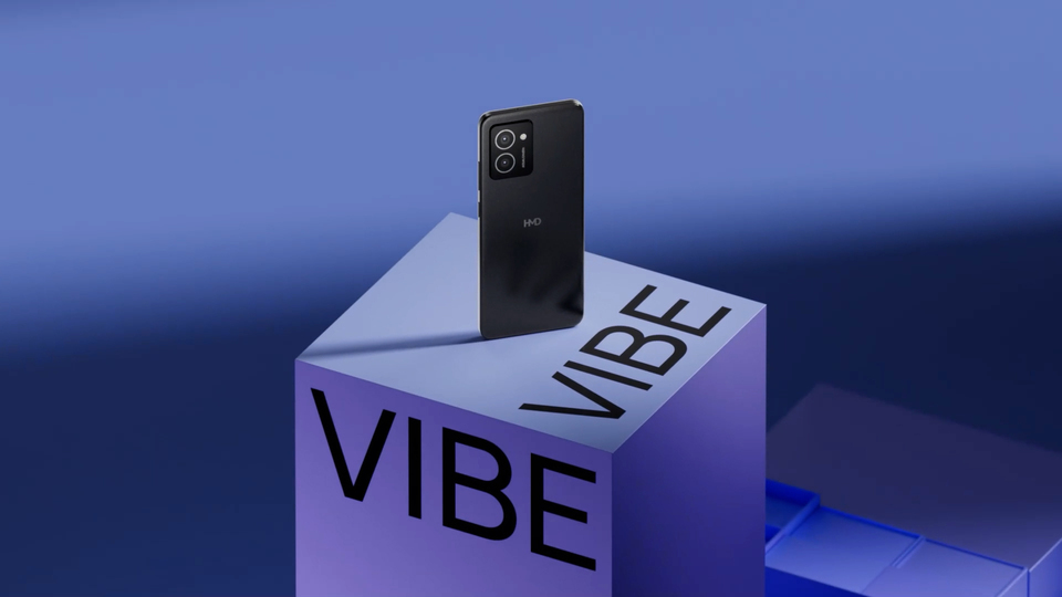 Pre-Owned Walmart Family Mobile HMD Vibe, 64GB, Black - Prepaid ...