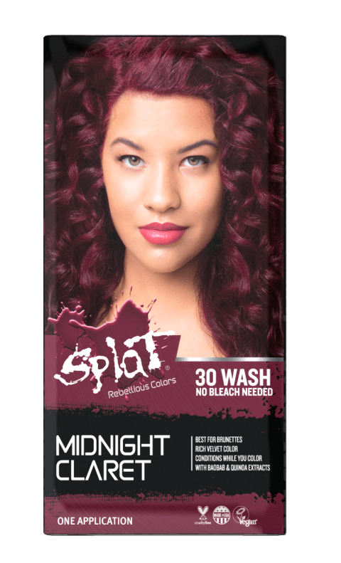 Splat Complete Kit, Temporary Midnight Violet Dye, Semi-Permanent ...