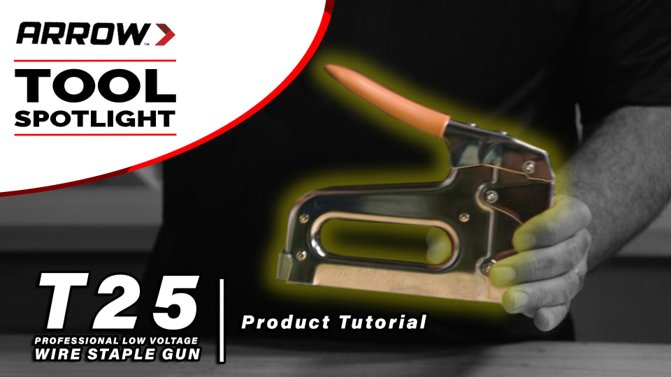Arrow T25 Wire/Cable Staple Gun - Walmart.com