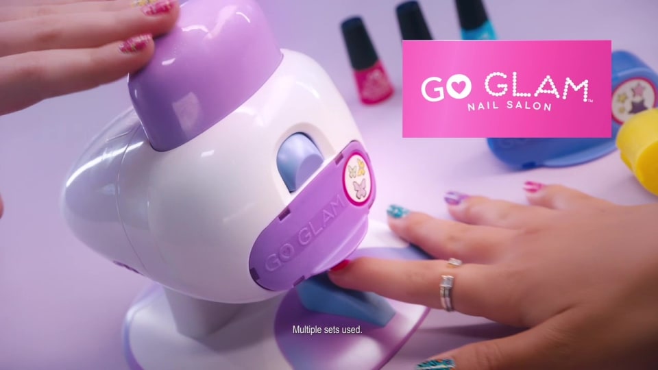 Cool Maker, GO GLAM Nail Stamper Salon for Manicures and Pedicures with ...