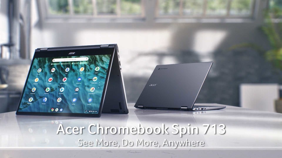 Acer Chromebook Spin 713 CP713-3W - Flip design - Intel Core i5 ...