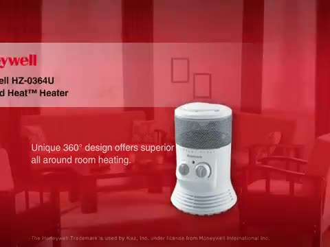 Honeywell Kaz Inc - HZ0360 - HW Mini Tower 360 Heater Grey - Walmart.com