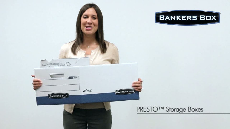 BOX PRESTO STORAGE LGL 15X24X10 WE/BE FEL0063201 PACK OF 12 - Walmart.com