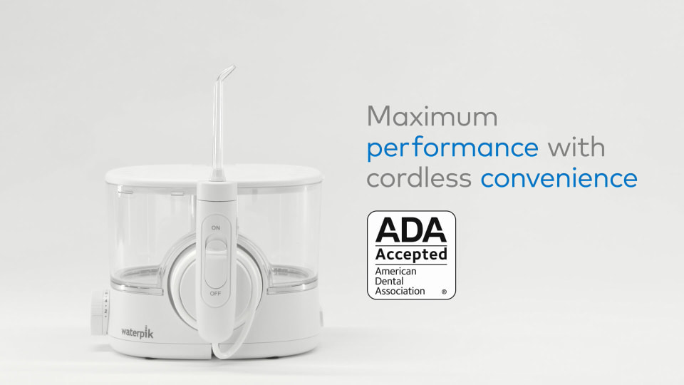 Waterpik ION Water Flosser, Cordless Rechargeable Countertop Oral ...