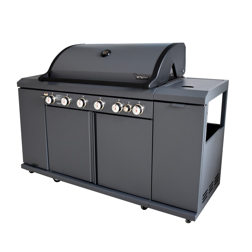Landmann Island Propane Gas Grill Mont Alpi Deluxe 4 Burner Free