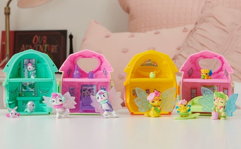 Hatchimals CollEGGtibles Rainbow cation Family Hatchy Home Playset with 3 Characters and up to 3 Surprise Babies Style May Vary Toys R Us Canada