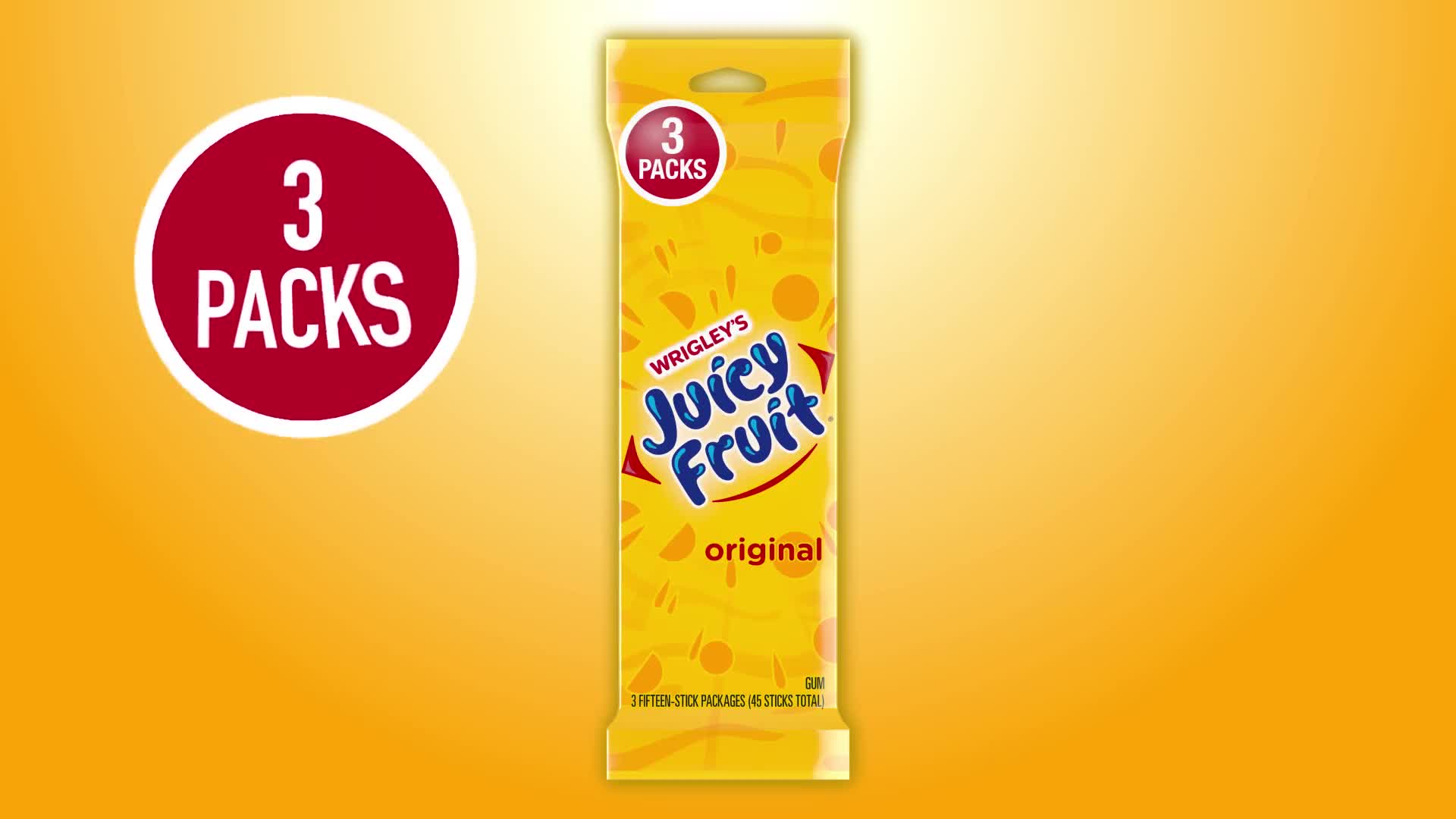 Juicy Fruit Gum Stick