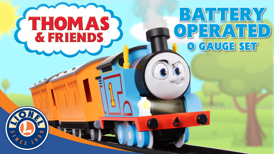Lionel Mattel Thomas and Friends Battery O Gauge Train Set - Walmart.com