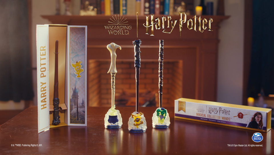 Wizarding World Harry Potter Pretend Play Toy 12-inch Mystery Wand ...