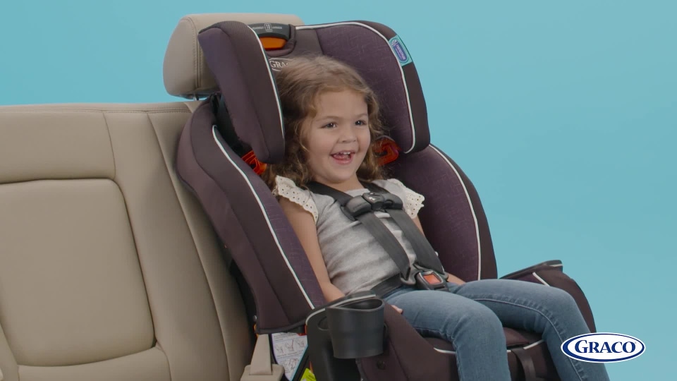 Graco TurboBooster LX Highback Booster Seat with Latch System, Seaton ...