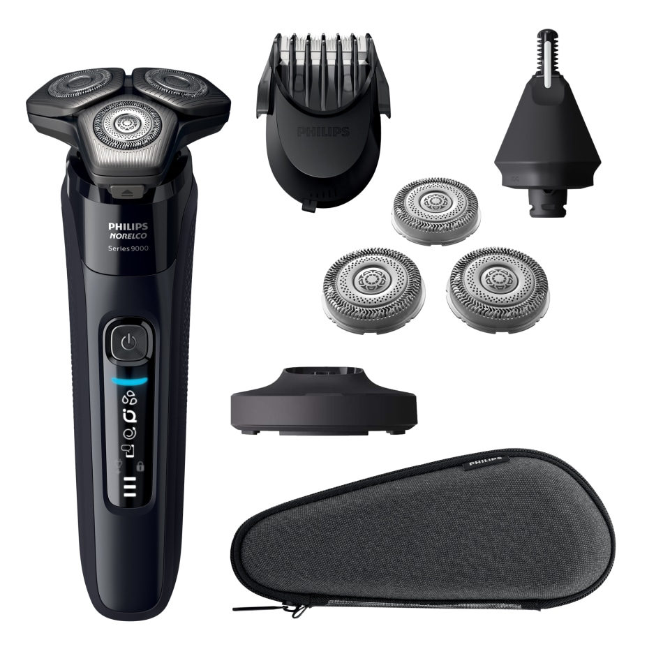 Philips Norelco Shaver 9600 with SenseIQ Tech and Beard Styler - Home ...