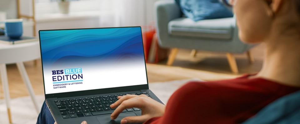 BES Blue Embroidery & Lettering Software + FREE SHIPPING