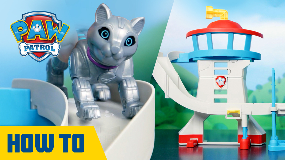 Paw Patrol Movie Toys: Cat Pack Adventure Bay Action Figure Playset ...