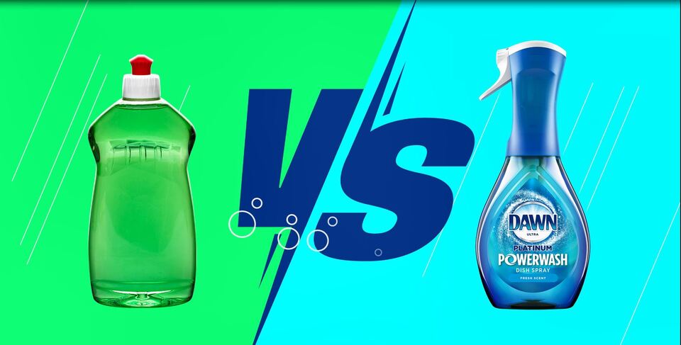 Dawn Powerwash Dish Spray 16 fl oz Refill, Dish Soap with Gain Original ...