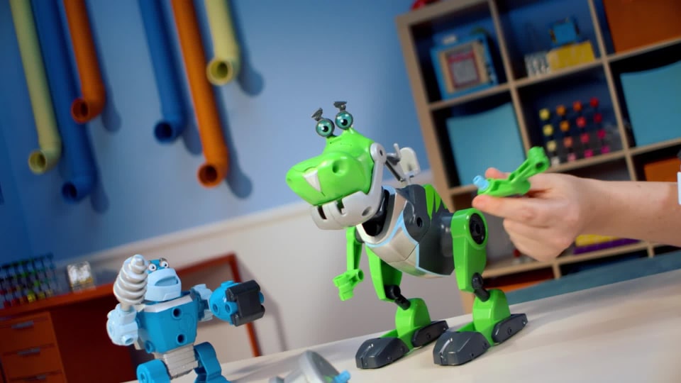 Rusty Rivets - Botasaur Buildable Figure with Lights and Sounds for ...