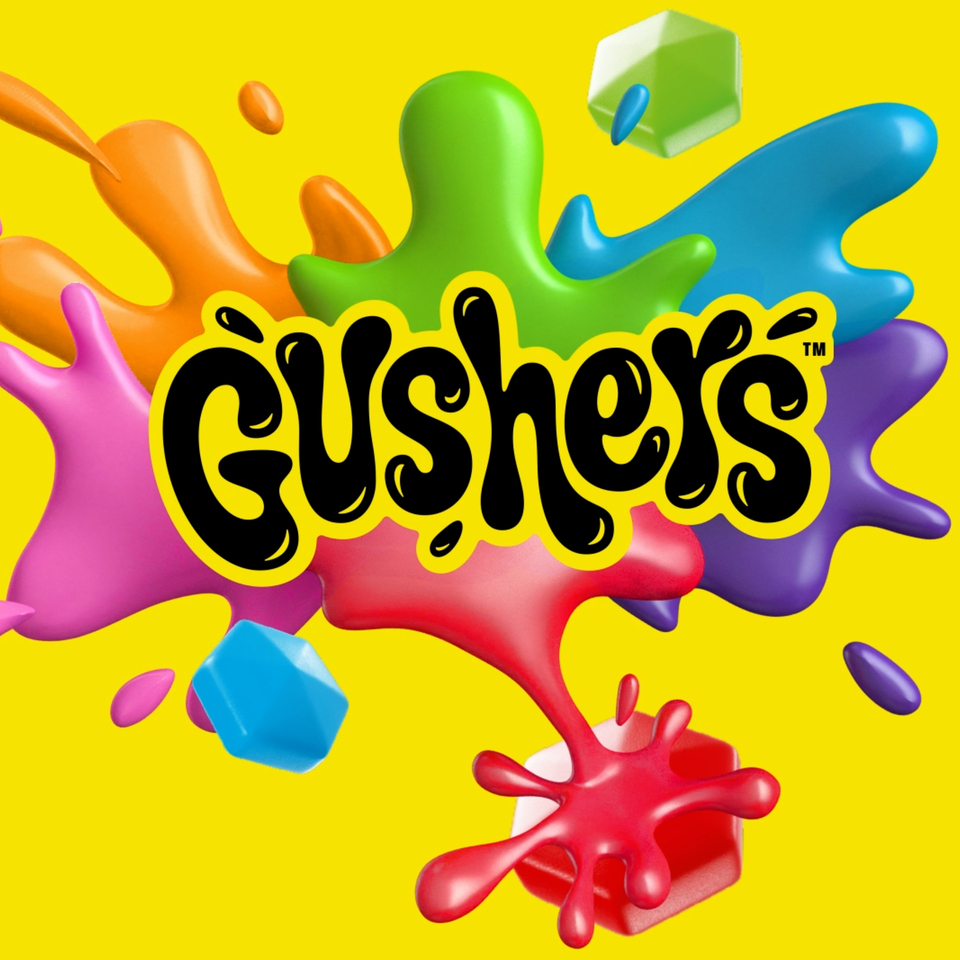 Gushers Filled Gummies, Sweet Tropical & Strawberry Snacks, Family Pack ...