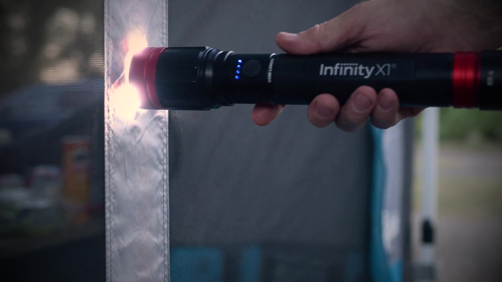 Infinity 5000L Dual Power Focusing Flashlight, Dual Power Rechargeable ...