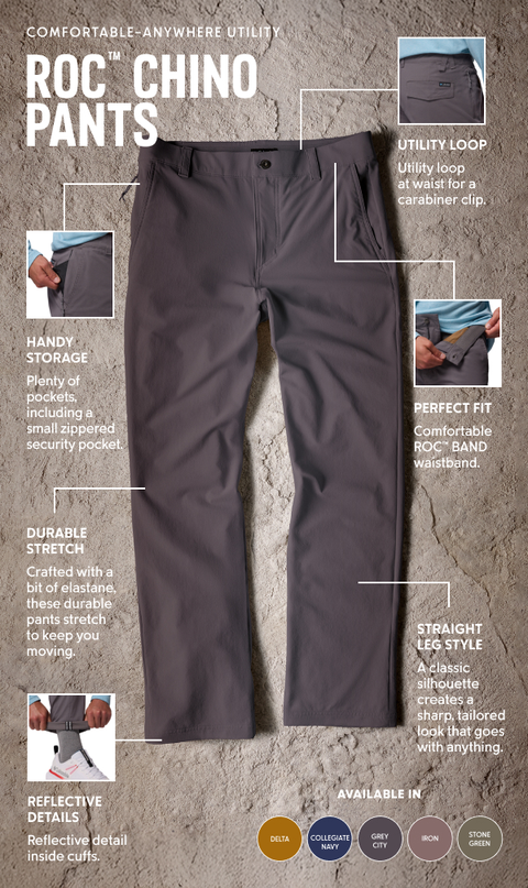 Columbia Men's ROC Chino Pants | Dick's Sporting Goods