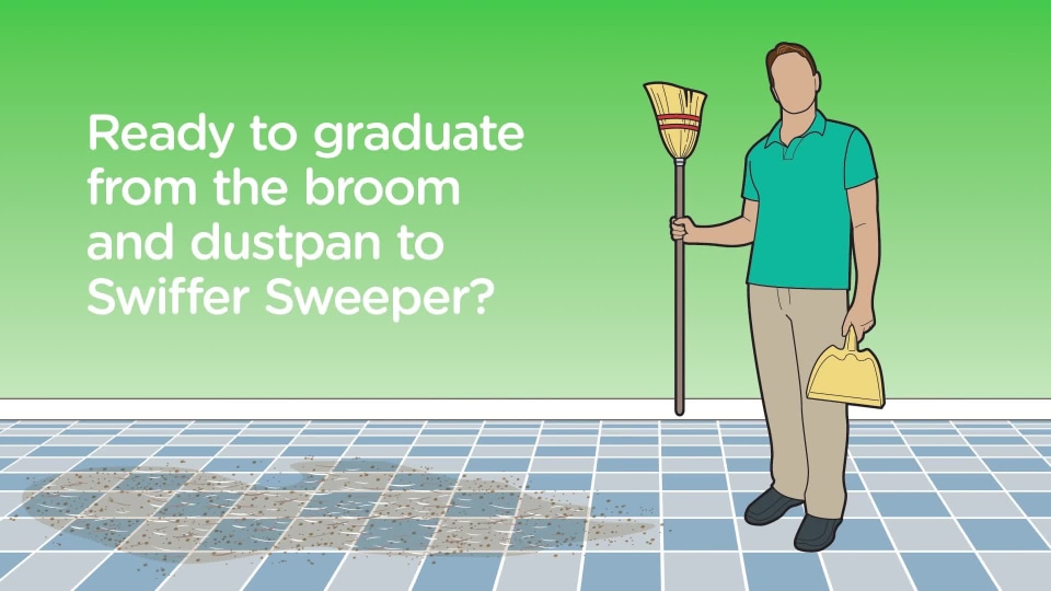 Swiffer Sweeper Dry + Wet Sweeping Kit (1 Sweeper, 7 Dry Cloths, 3 Wet ...