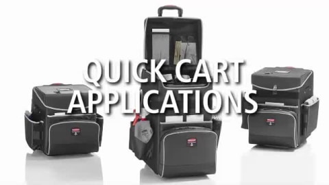 Rubbermaid Executive Quick Cart, Housekeeping Cart, 22"x15"x24.75 ...