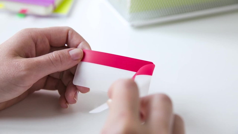 Post-it Page Markers, Assorted Colors , 1/2" x 2", 4 Pads - Walmart.com