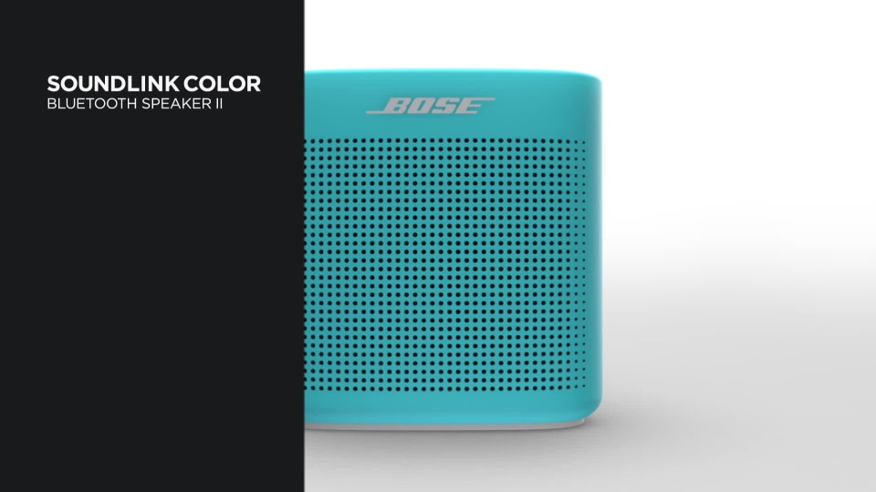 Bose SoundLink Color Waterproof Portable Bluetooth Speaker II, Black ...