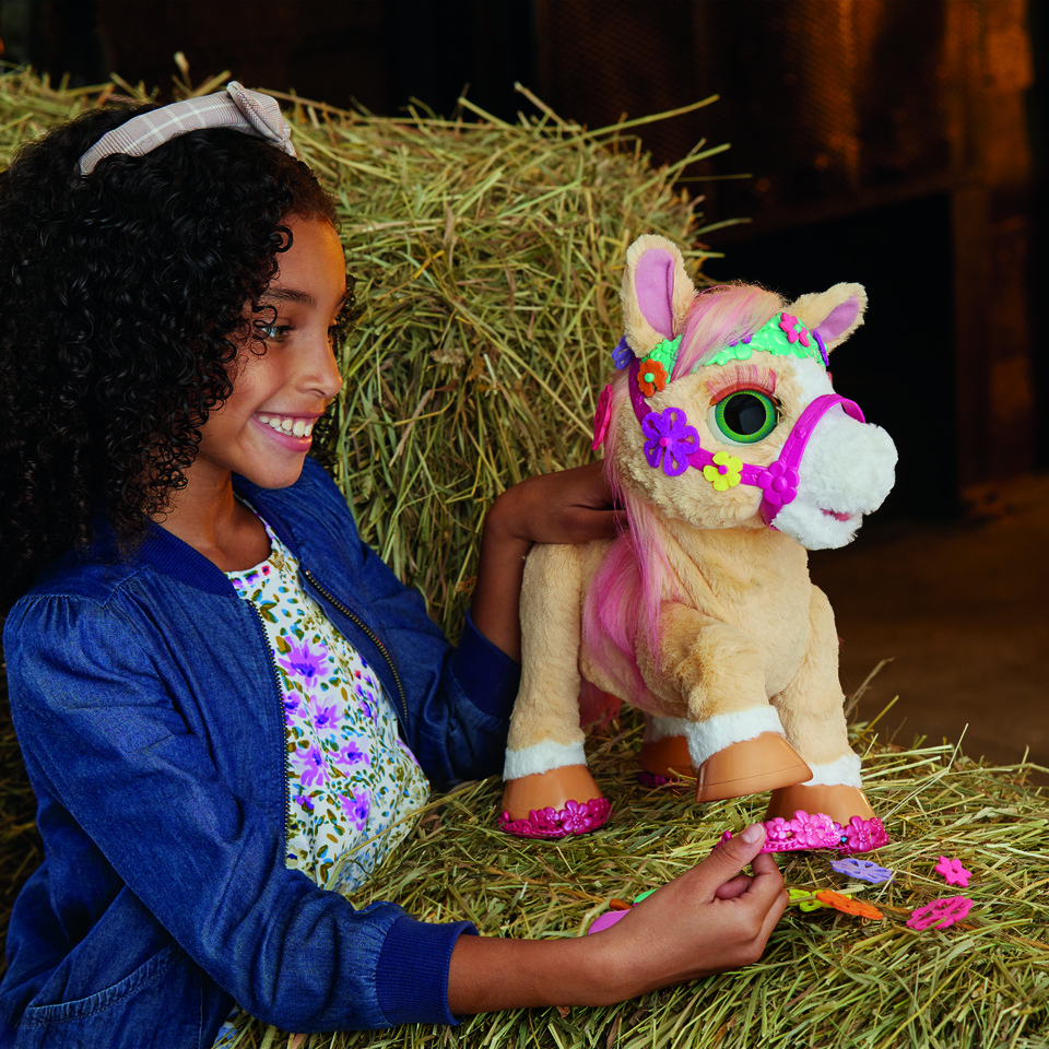 furReal Cinnamon, My Stylin’ Pony Toy, Interactive Pets Toys for 4 ...