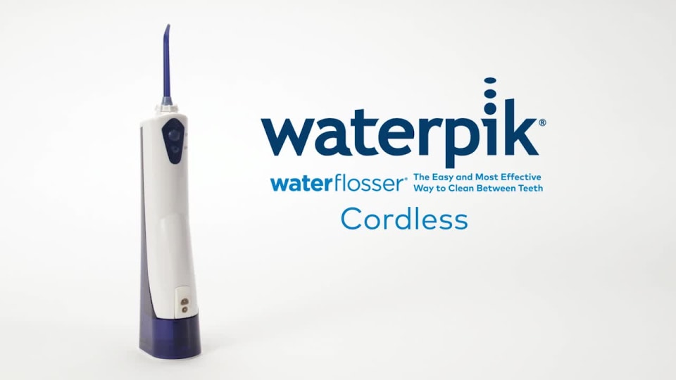 Free Shipping! Waterpik Cordless Portable Water Flosser with 2 Tips ...