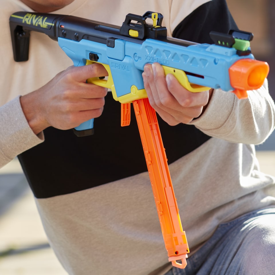 Nerf Rival Vision XXII-800 Blaster, 8 Nerf Rival Accu-Rounds - Walmart.com