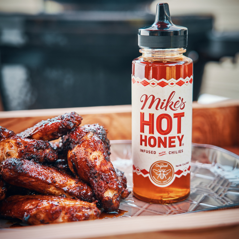 Mike's Hot Honey 12 oz Bottle, Infused with Chili Peppers - Walmart.com