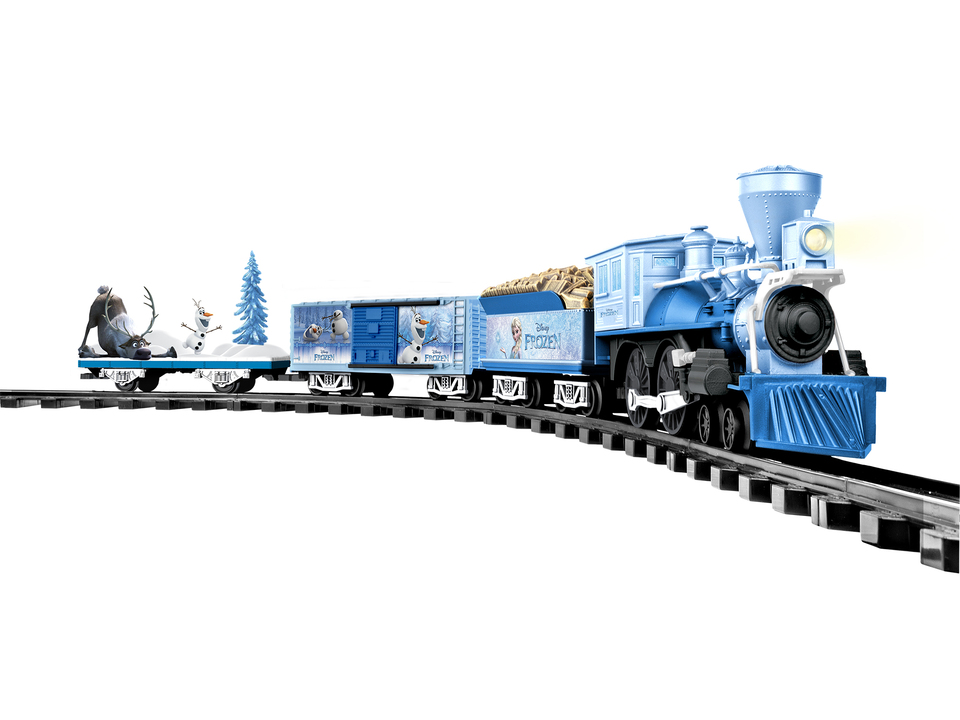 Lionel Disney Frozen Battery Operated Train Set with Remote Control ...