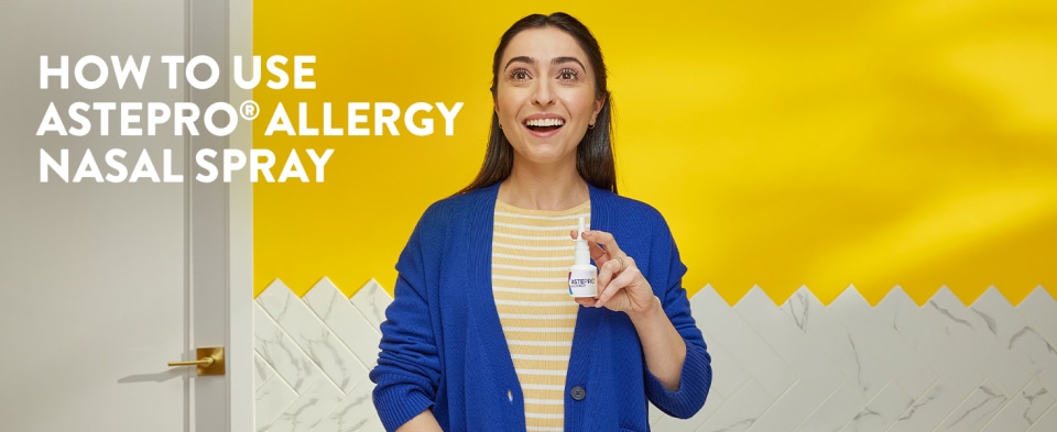 Astepro Allergy Medicine, Steroid Free Antihistamine Nasal Spray, 60 Metered Sprays - Walmart.com