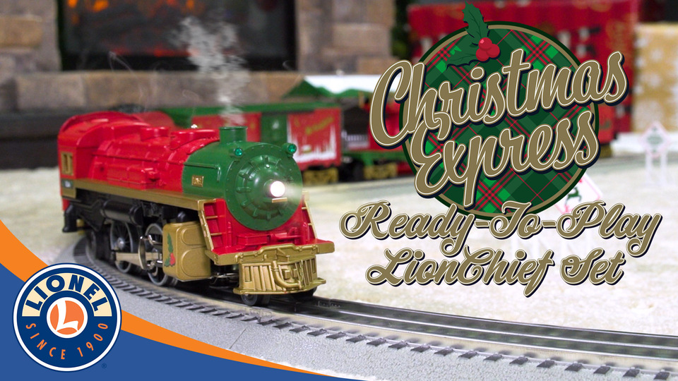 Lionel Christmas Celebration Express O Gauge Train Set with Bluetooth ...