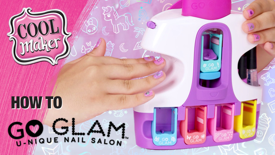 Cool Maker GO GLAM U-nique Nail Salon, for Manicures and Pedicures ...
