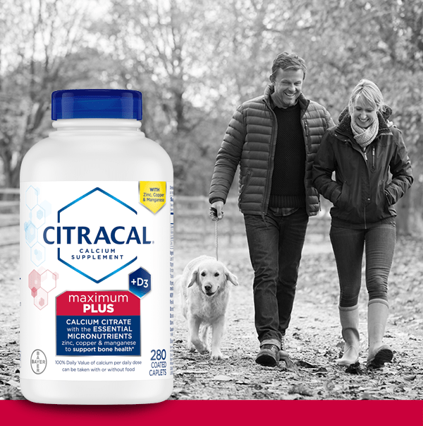 Maximum Plus Citrato de Calcio + D3, 280 Comprimidos