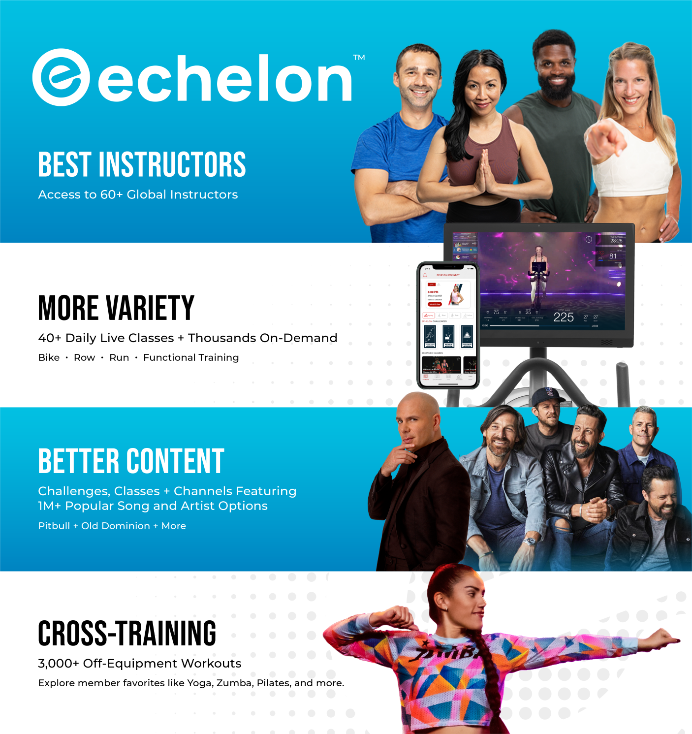 Echelon Connect Sport-S Exercise Bike