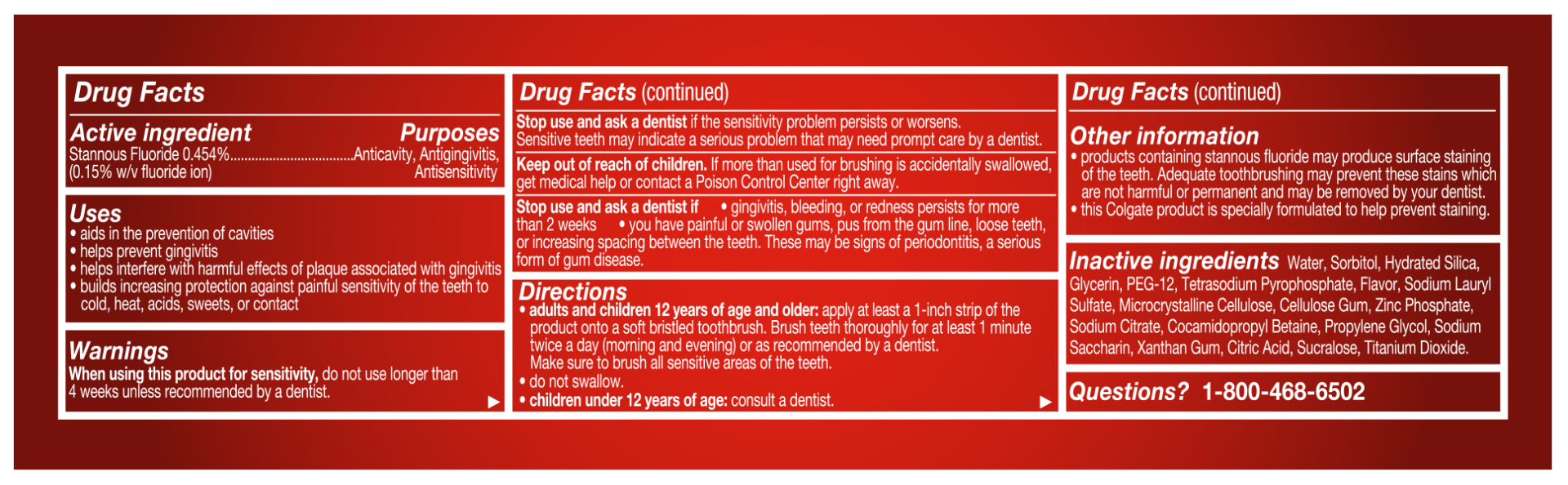 Colgate Total Advanced Whitening Toothpaste, 6.4 oz, 5-pack – Novelty Shop