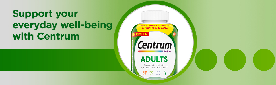 Multivitamínico Centrum para Adultos, 425 tabletas