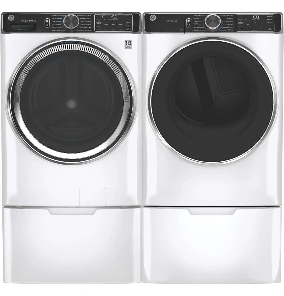 GE 5.0 Cu. Ft. Smart Front Load Washer M H Appliance