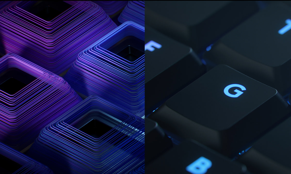 Logitech G815 Lightsync RGB Low-Profile GL Tactile Mechanical Gaming ...