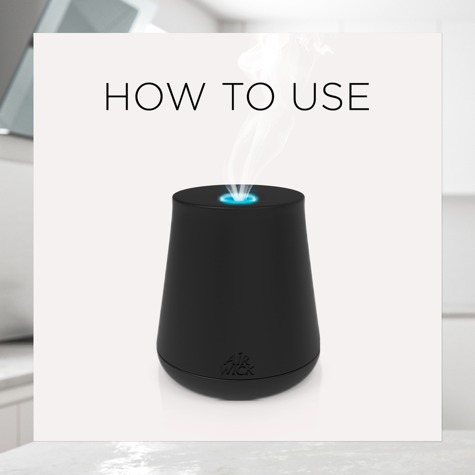 Air Wick Essential Mist Starter Kit (Diffuser + Refill), Happiness ...