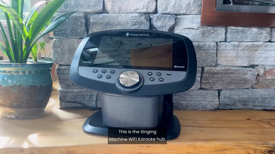 "Singing Machine Professional Karaoke System with 10.1"" Touchscreen, Wireless Mics, Bluetooth ...