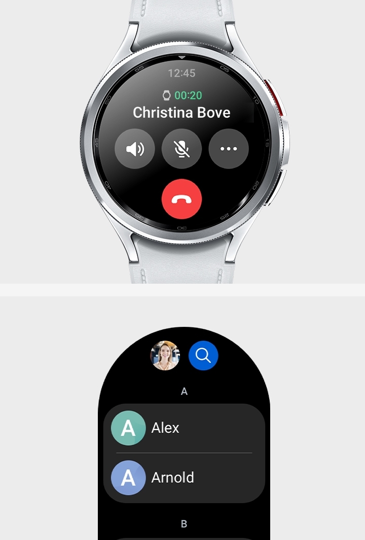 Samsung Galaxy Watch6 Classic Stainless Steel Smartwatch 47mm Bluetooth ...