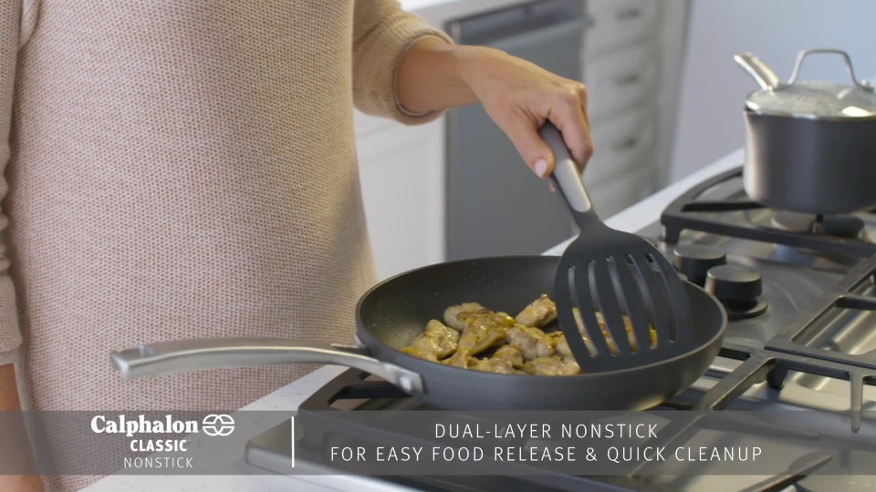 Calphalon Classic Nonstick 12-Inch Jumbo Fryer Pan with Cover - Walmart.com